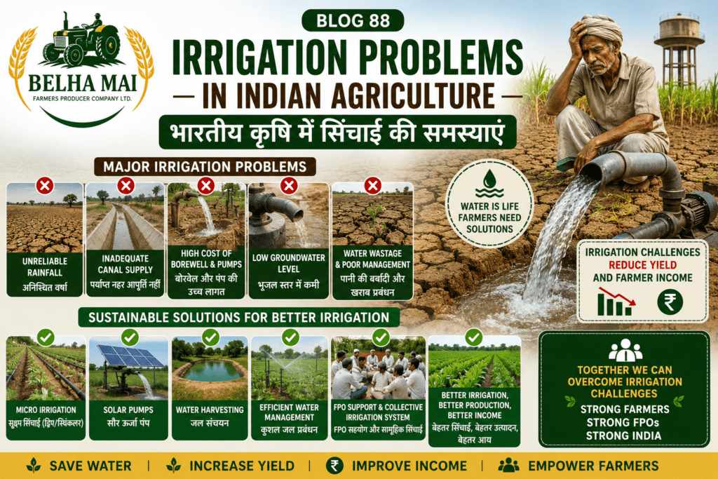 Irrigation Problems In Indian Agriculture │ Abhay Singh │0089
